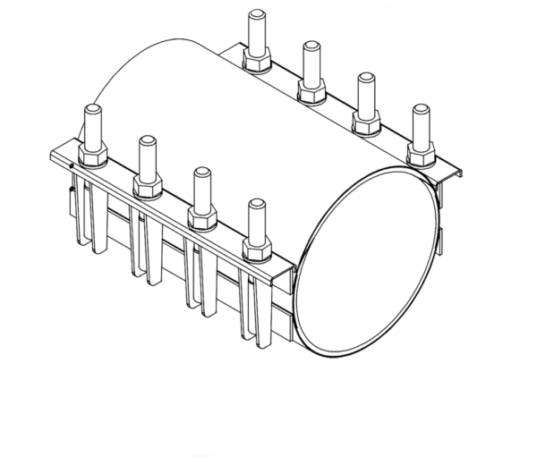 Repair clamp - ductile iron pipe fitting and valve-factory directly sale