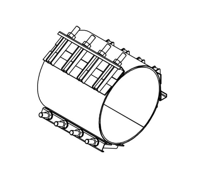 Repair clamp - ductile iron pipe fitting and valve-factory directly sale