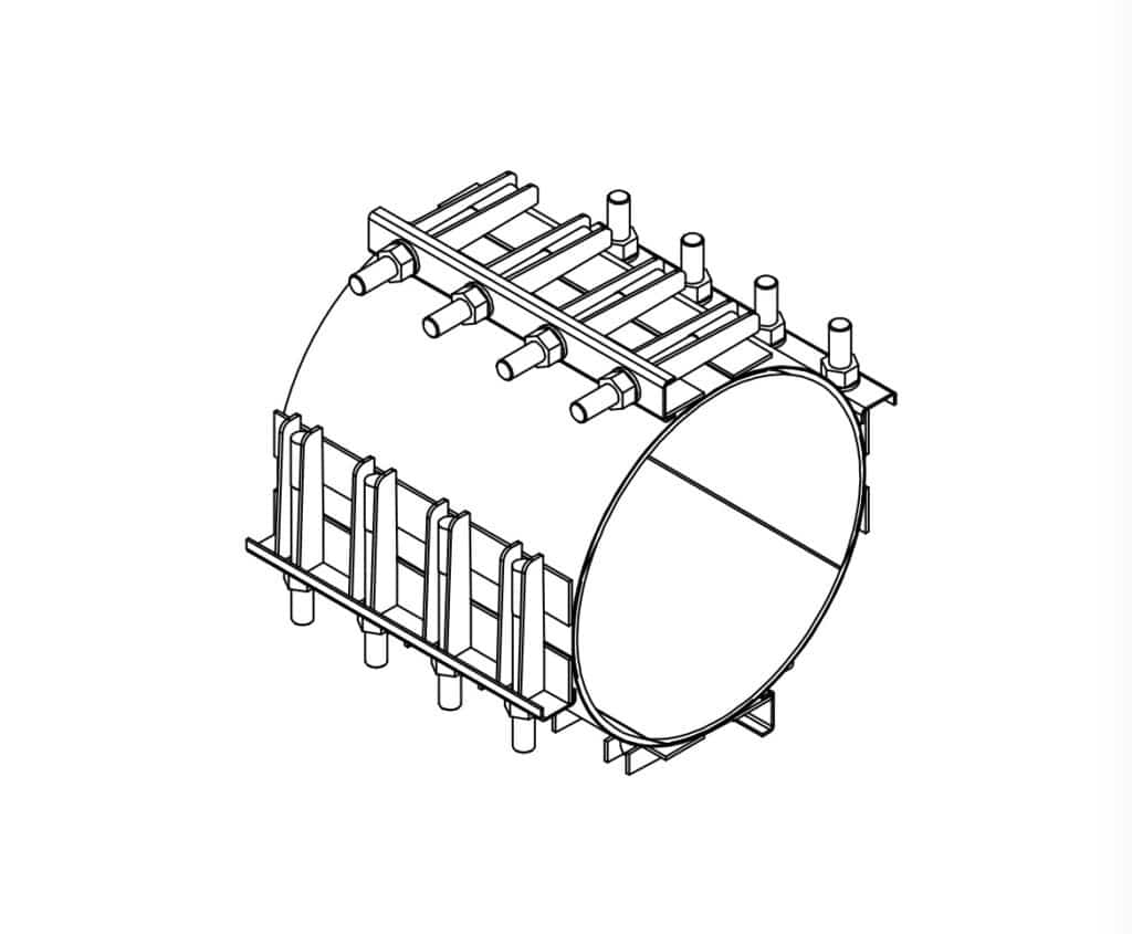 Repair clamp - ductile iron pipe fitting and valve-factory directly sale