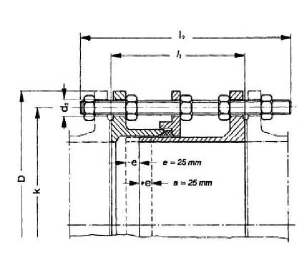 pipe dismantling joint - ductile iron pipe fitting and valve-factory ...