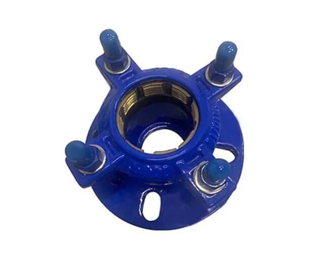 quick flange adaptor for PE pipe - ductile iron pipe fitting and valve ...