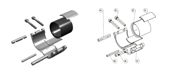 Pipe Coupler Clamp - ductile iron pipe fitting and valve-factory ...