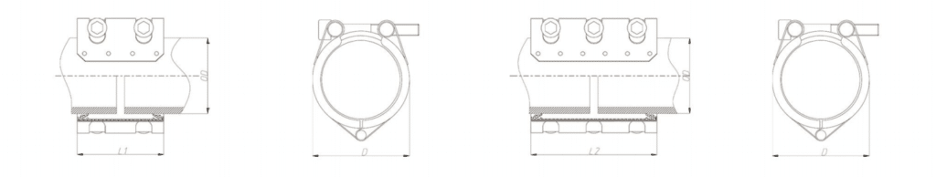 Pipe Coupler Clamp - ductile iron pipe fitting and valve-factory ...