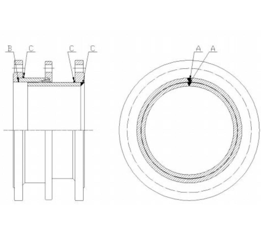 ms dismantling joint - ductile iron pipe fitting and valve-factory ...