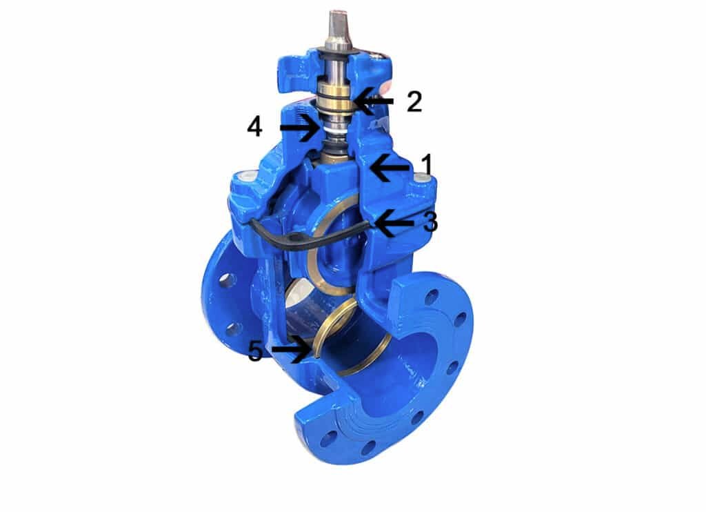Metal Seated Gate Valve - ductile iron pipe fitting and valve-factory ...