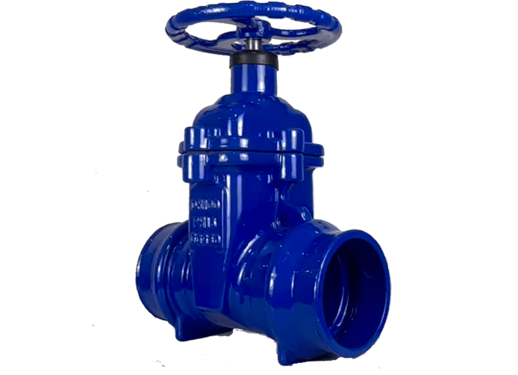 resilient seated gate valve for PVC pipe - ductile iron pipe fitting ...