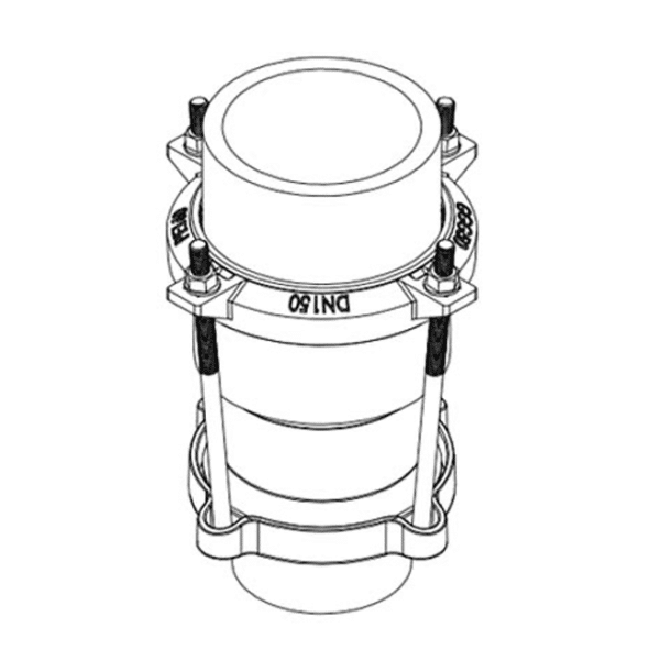 Ductile Iron Coupling Ductile Iron Pipe Fitting And Valve Factory