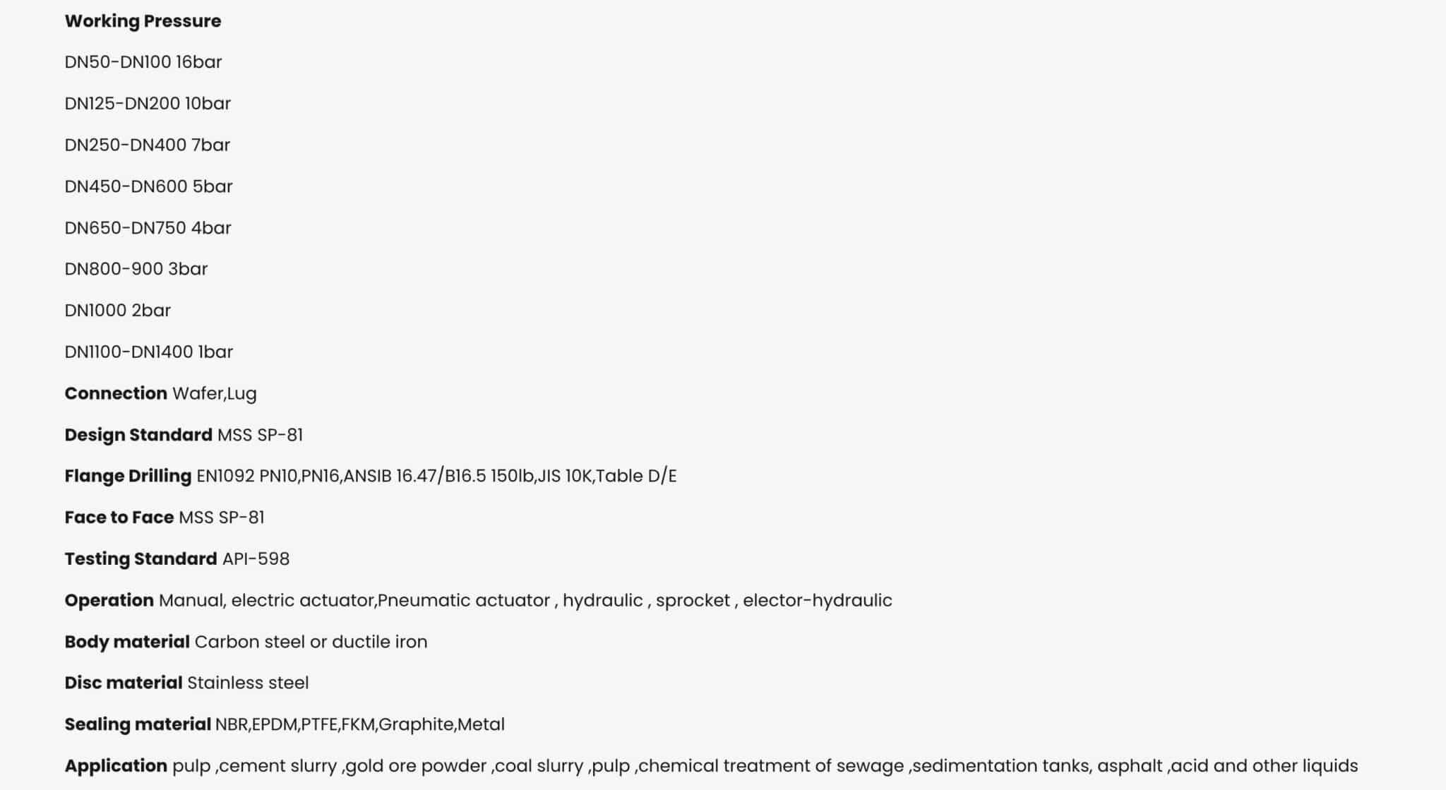 Unidirectional Sealing Thin Valve Seat Bonnetless Knife Gate Valve ...