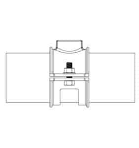 DI Saddle Clamp for PVC and HDPE pipe Installation Instruction