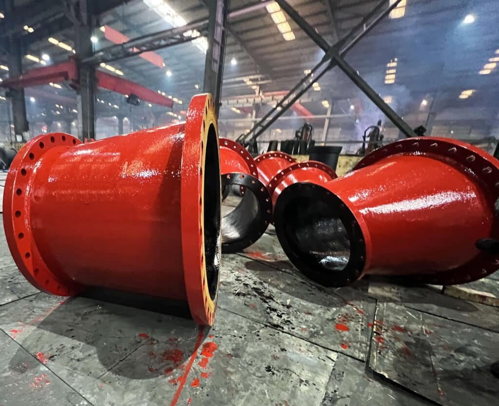 AWWA C110 Flanged Fittings