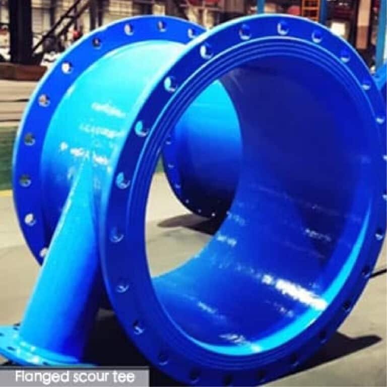 scour tee - ductile iron pipe fitting and valve-factory directly sale