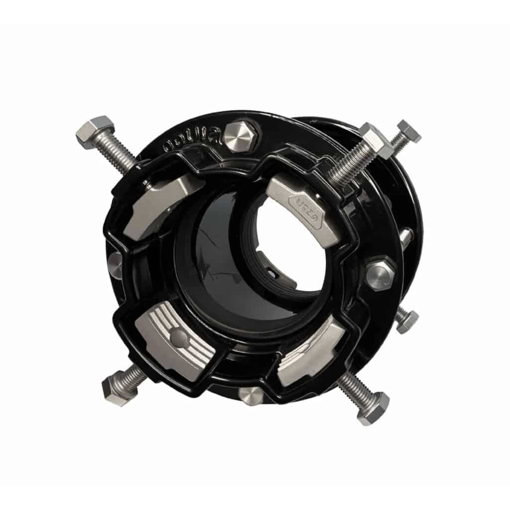 restrained coupling for big size PE pipe - ductile iron pipe fitting ...
